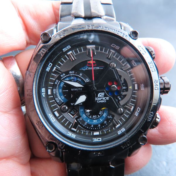 EF-550 Casio Edifice Red Bull Racing Chronograph Quartz Men Watch ...