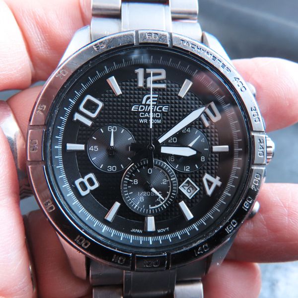 EFR-516 Casio Edifice Chronograph WR 100M Quartz Men Watch ...