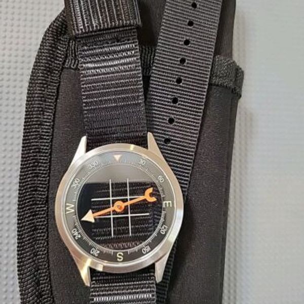 Countycomm Maratac AWC Heirloom Dual Sapphire Titanium Compass Watch ...