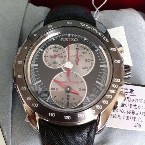 FS - Seiko Honda Racing F1 Limited Edition Watch | WatchCharts