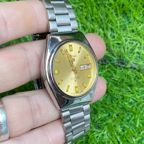 Seiko 5 Japan 6319 Automatic Movement 21 Jewels Men's Wristwatch ...