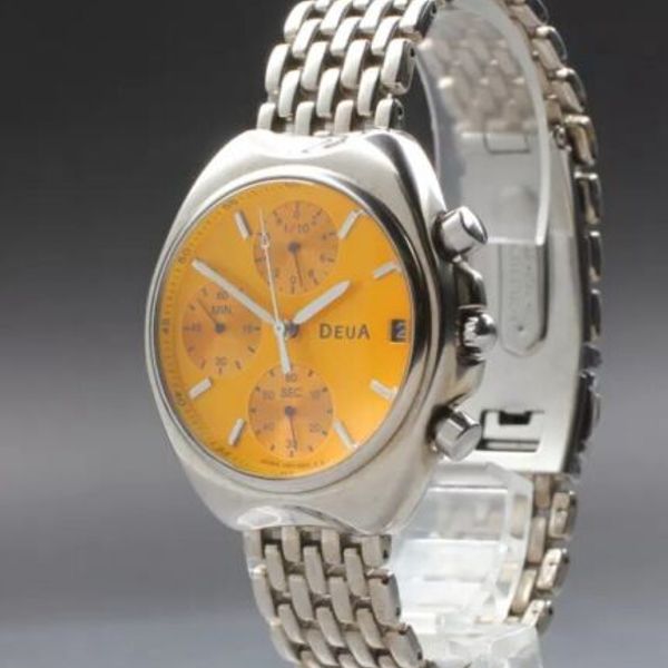 Seiko Alba Deua Chronograph Men's Vintage Watch - Tested And Working ...