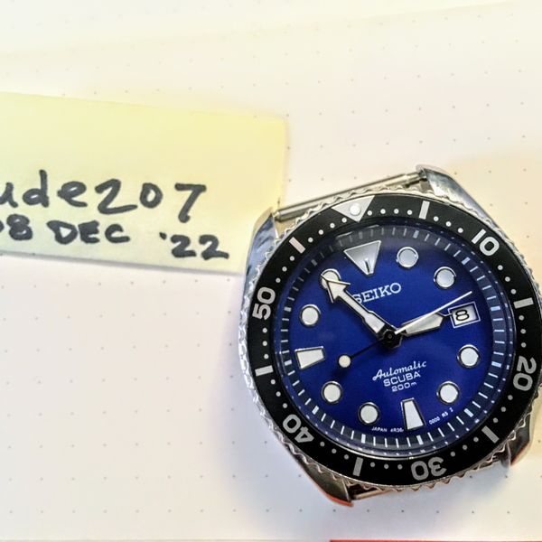 [WTS] Modded Seiko SKX007 // NH35 Movement // New Hardlex Crystal ...