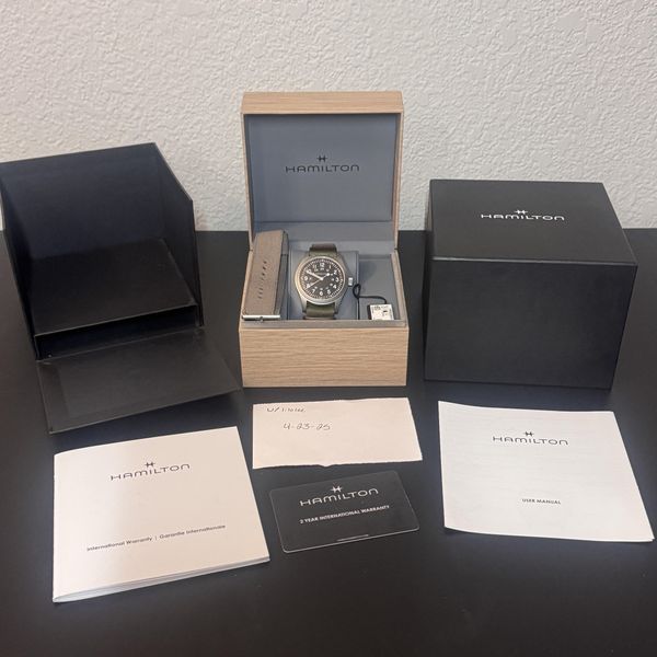 [WTS] Hamilton Khaki Field Mechanical H69529933 (42mm) – Full Kit ...