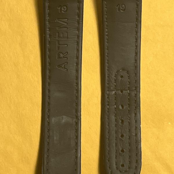 [WTS] Artem Loopless Sailcloth Strap - 19 mm, Navy Blue, Std. Length ...