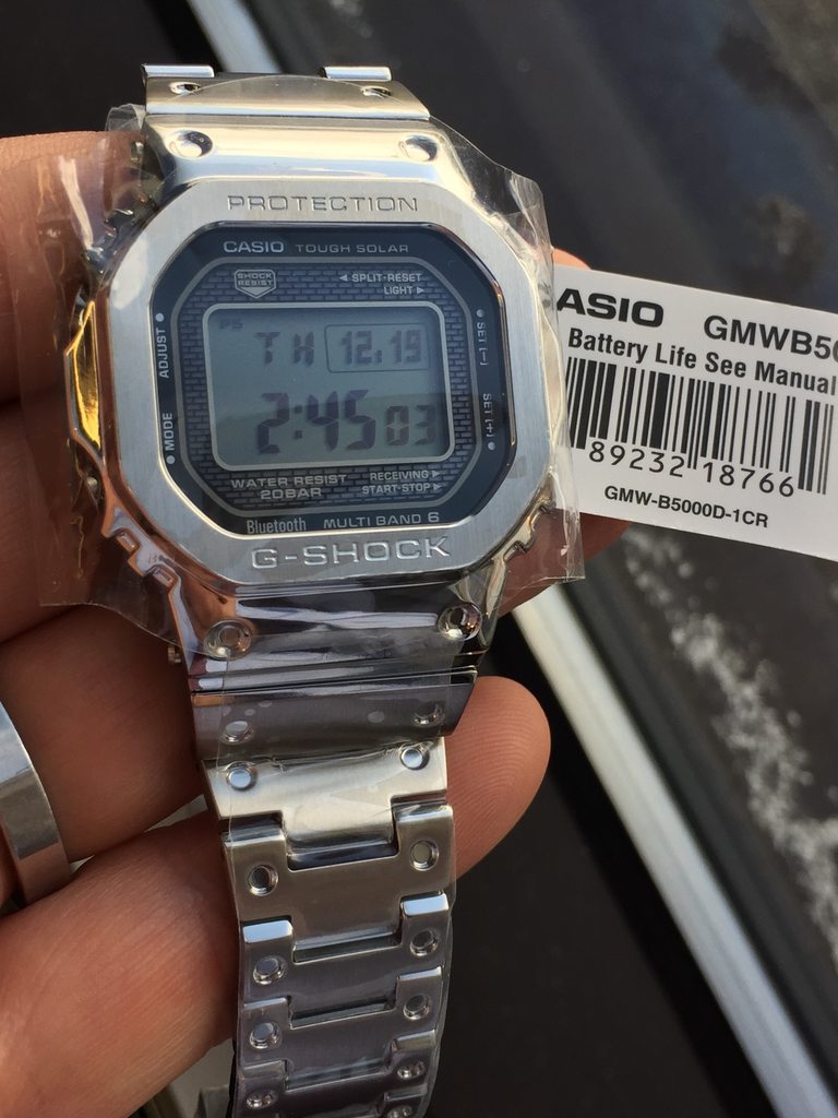 G-Shock GMWB5000D-1 | WatchCharts