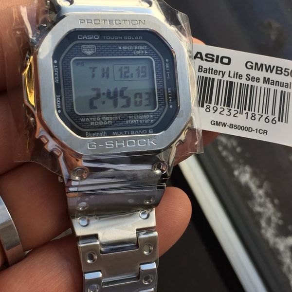 G-Shock GMWB5000D-1 | WatchCharts