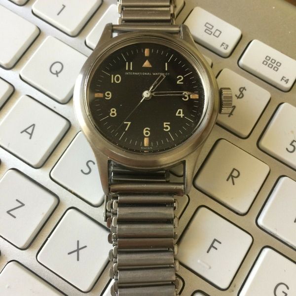 IWC Mk XI (RAAF) issue navigator/pilot watch1957 cal.89 (Rare ...