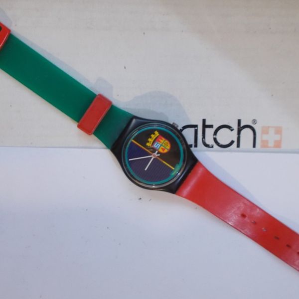 SWATCH " SIR SWATCH " '86 EXCELLENT VINTAGE L@@K RARE WOW | WatchCharts ...