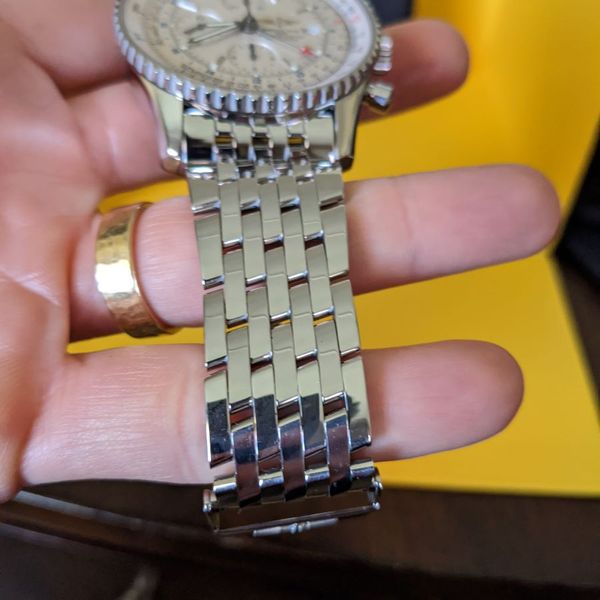 FS: White Navitimer World - Original Owner, Breitling Serviced, Looks ...