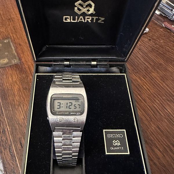 Seiko Digital Watch 0439-5009 Fully Working And Box | WatchCharts ...