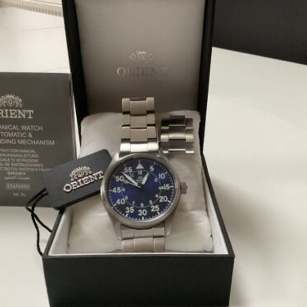 Orient Flight type B, Automatic (Blue Dial) | WatchCharts Marketplace