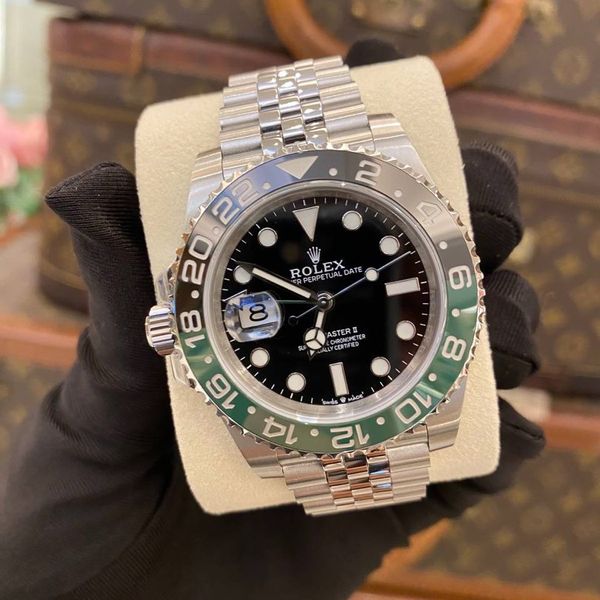 (LIKE NEW) 2017 ROLEX GMT-MASTER ll DATE REF 116710LN UPGRADE Sprite ...