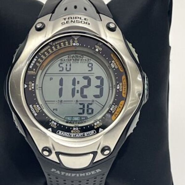 CASIO Sport ProTrek Multi-Fution Men's Watch 2872 PAG-70 Triple Sensor | WatchCharts Marketplace