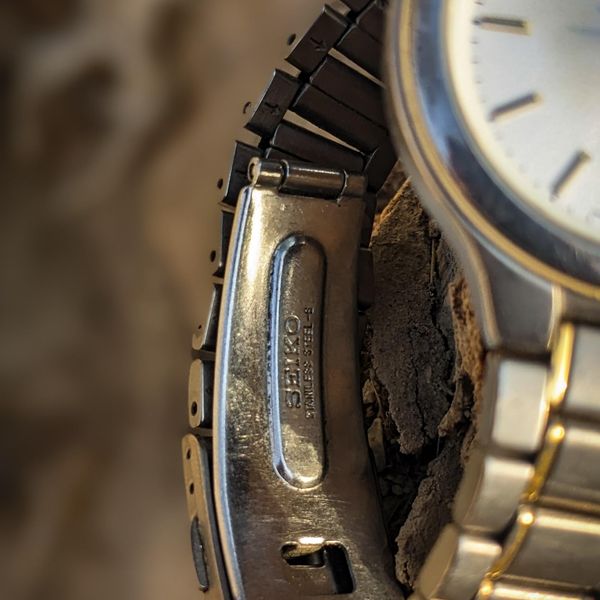 [WTS] vintage Seiko kinetic AGS spirit 5m43-0b50 ---- titanium alloy | WatchCharts Marketplace