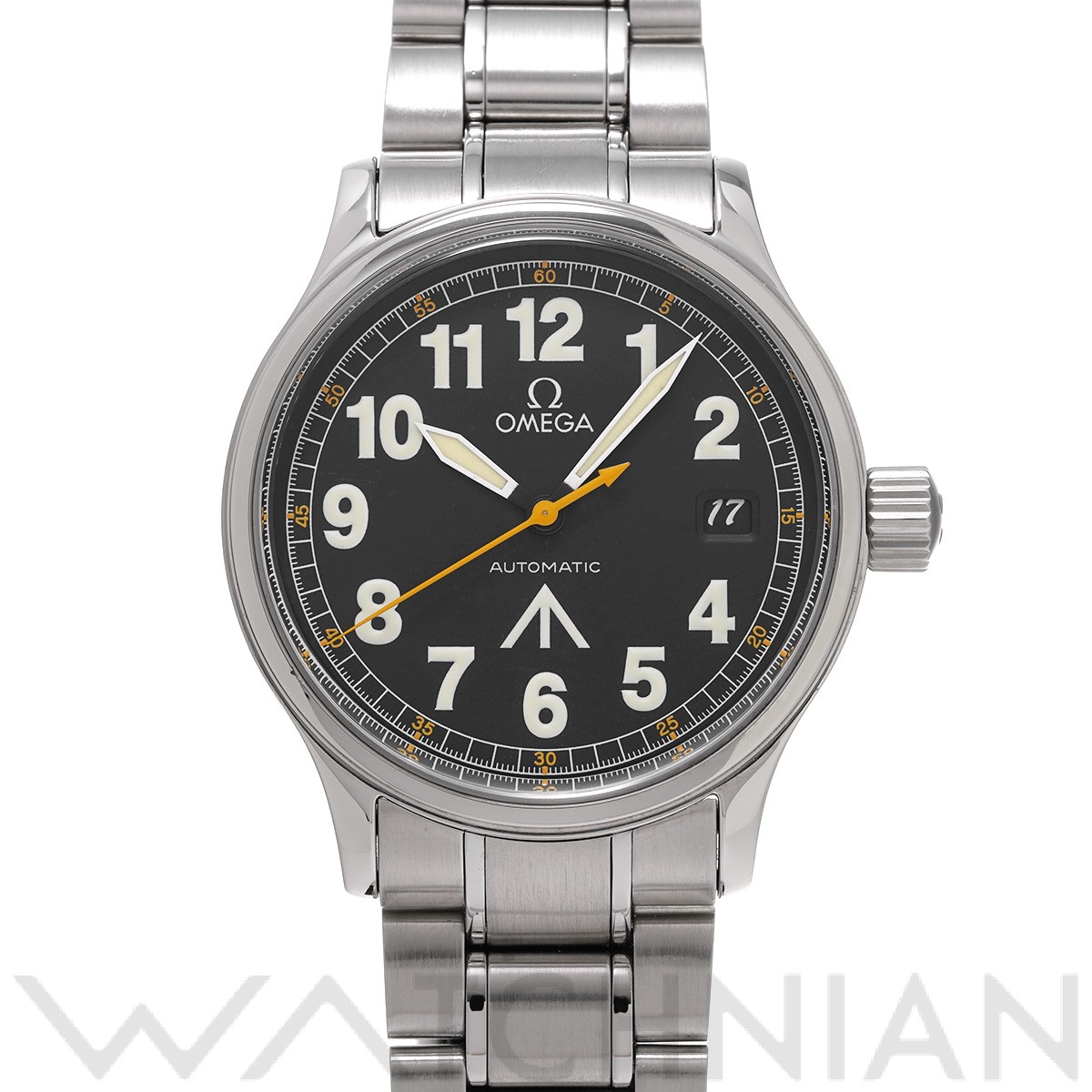 [Used] Omega Dynamic Broad Arrow Marui Limited 5202.51 Black Men's ...