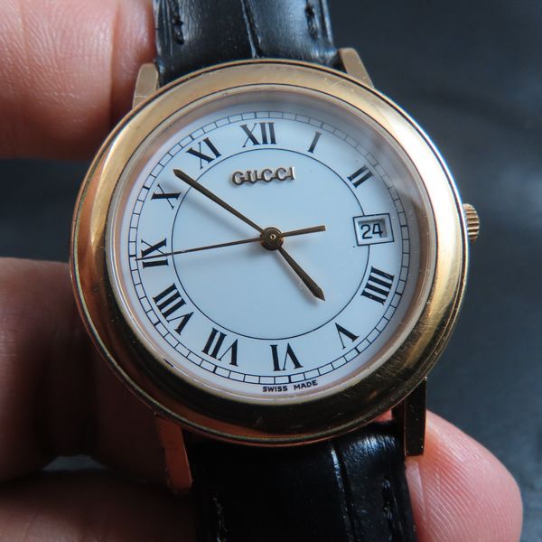 Swiss Made Gucci Classic Quartz Men Watch | WatchCharts Marketplace