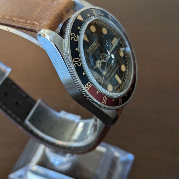 SEIKO MOD COKE/Pepsi GMT SAPPHIRE CRYSTAL AUTOMATIC W/NH34A MOVEMENT ...