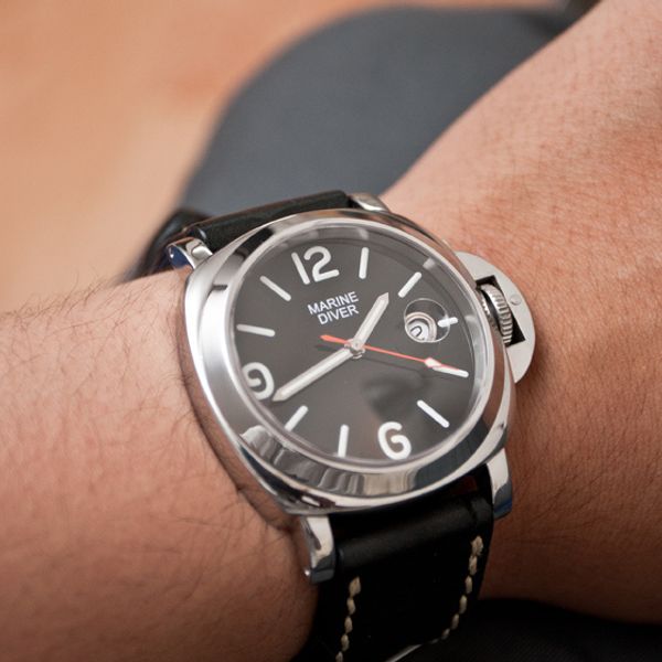 44mm IWI Marine Diver Auto (Kent Parks Lume) | WatchCharts