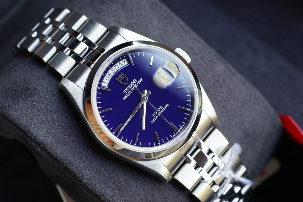 FS: Unworn Tudor Prince Date Day Blue Dial 76200 - Box, Papers ...