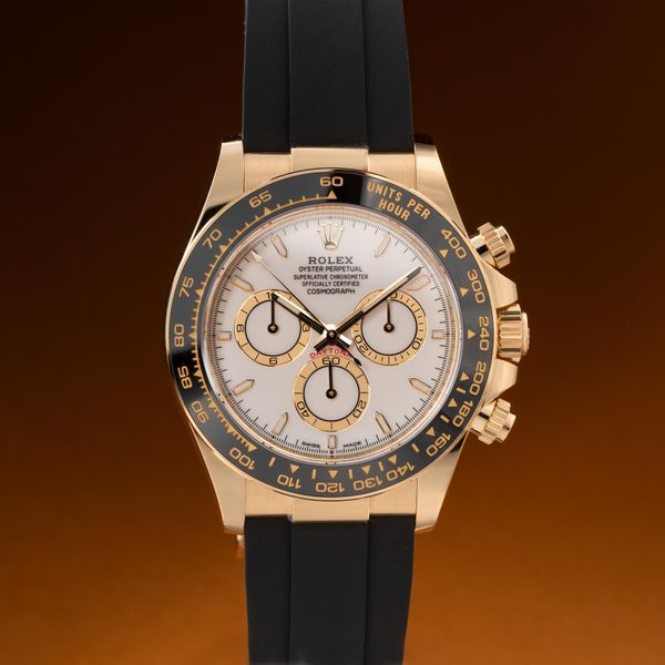 FS: 2024 Rolex 18K YG Daytona 126518LN White Dial with Box and Papers ...