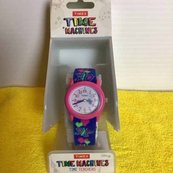 New Working Timex Time Teacher Floating Butterfly Second Hand ...