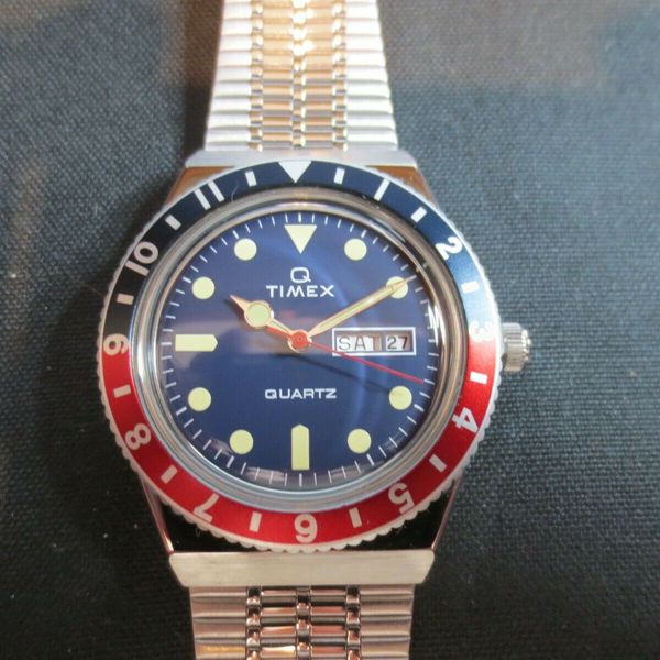 Timex Q Reissue Pepsi (new in box/unworn) | WatchCharts