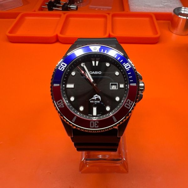 Casio Pepsi Duro MDV-106 Sapphire Upgrade Mod. | WatchCharts Marketplace
