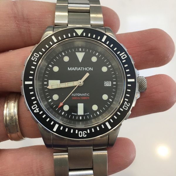 SOLD Marathon SAR 2006 - serviced, re-lumed, new bezel insert | WatchCharts