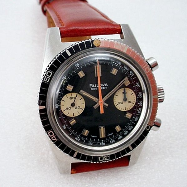 FS: Vintage Bulova Divers Chronograph Valjoux 7733 Nice ! | WatchCharts