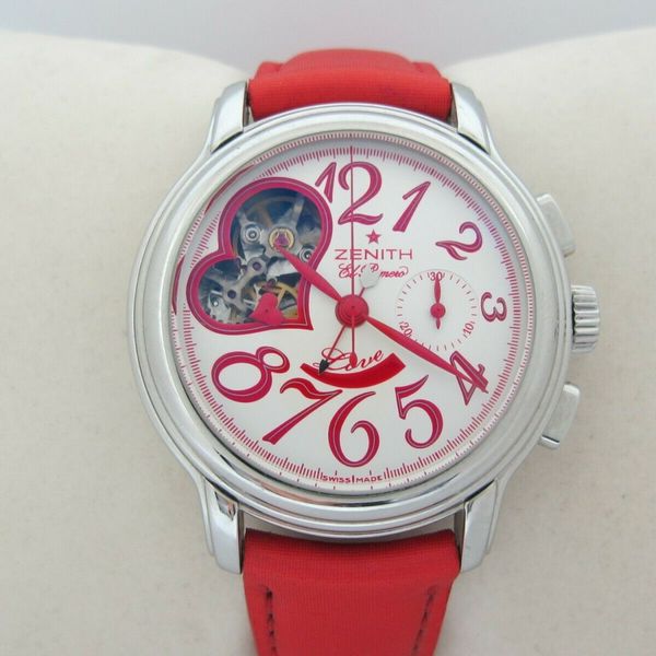 ZENITH - EL PRIMERO OPEN HEART “QUEEN OF LOVE” WOMEN WATCH ...