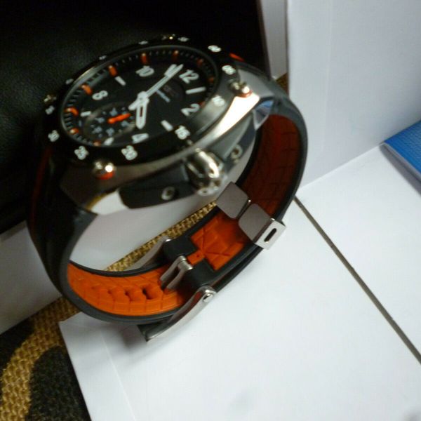 A HARD TO FIND SEIKO SPORTURA 6G28-00P0 BOXED IN VERY GOOD CON FULLY ...