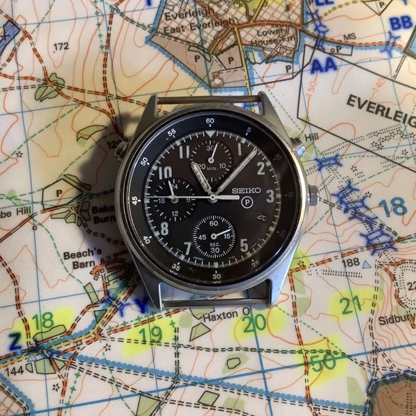 1996 Seiko 7T27-7A20 'Gen 2' RAF/RN aircrew chronograph | WatchCharts ...