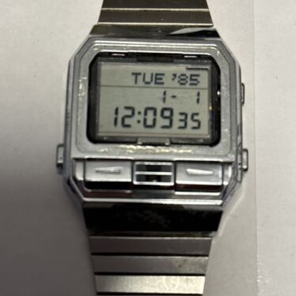 Casio DBA-800 (555) Data Bank Phone Dialer Watch | WatchCharts Marketplace