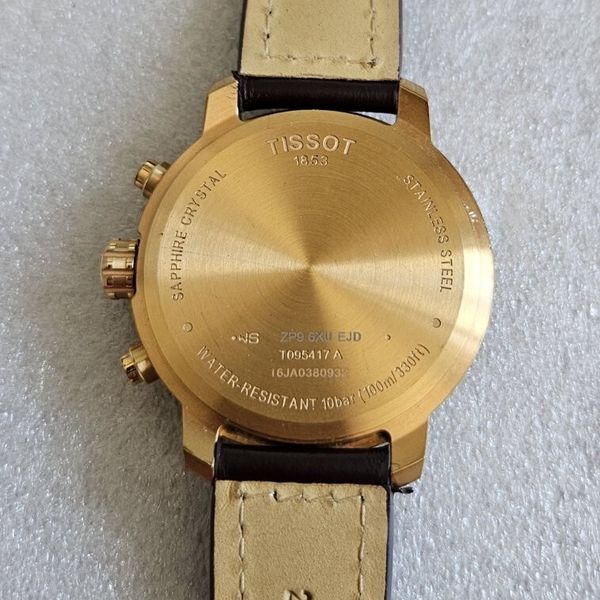 Tissot Quickster Chronograph Men's Watch T095417A | WatchCharts Marketplace