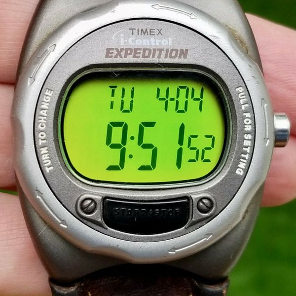 Timex i-Control Expedition Men's Watch, New Battery, Runs Perfectly ...
