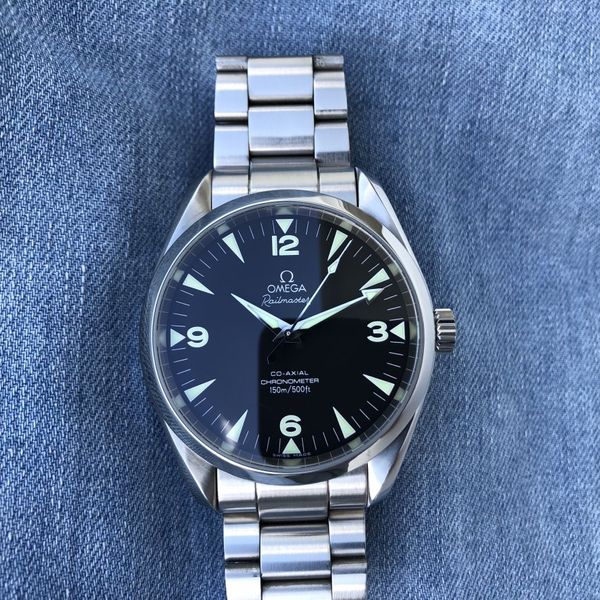 SOLD Omega Railmaster 41mm [Fresh Service] | WatchCharts Marketplace