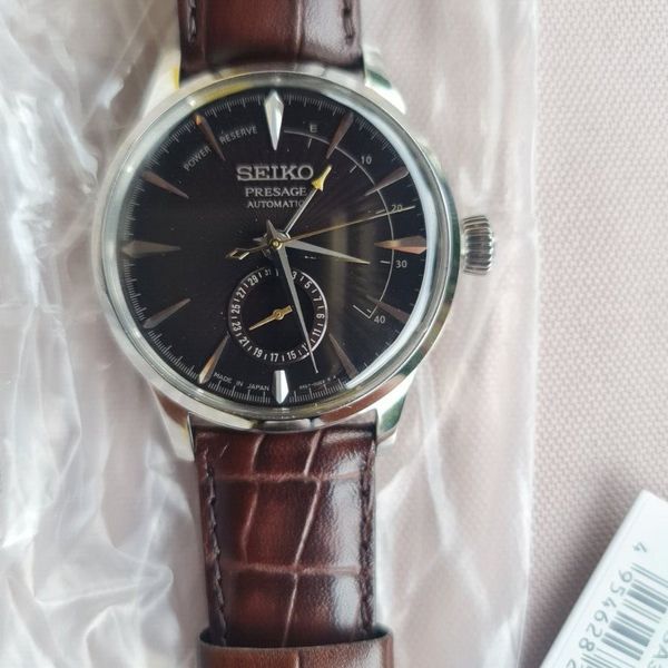 SEIKO PRESAGE SSA393J1 Cocktail Automatic Watch Sunburst Martini Black ...