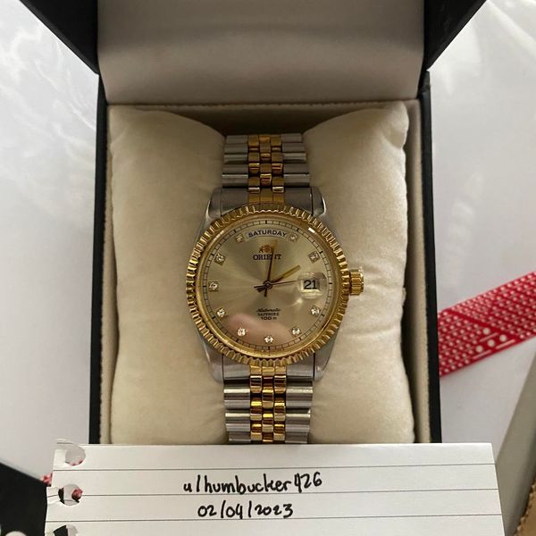 [WTS] Orient President Day Date (discontinued model) | WatchCharts
