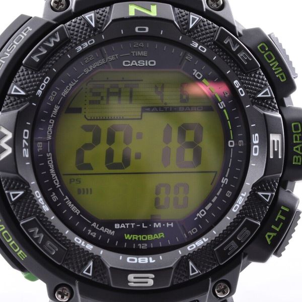 Casio Protrek PRG-240-1B Triple Sensor Solar Powered Men's Watch | WatchCharts Marketplace