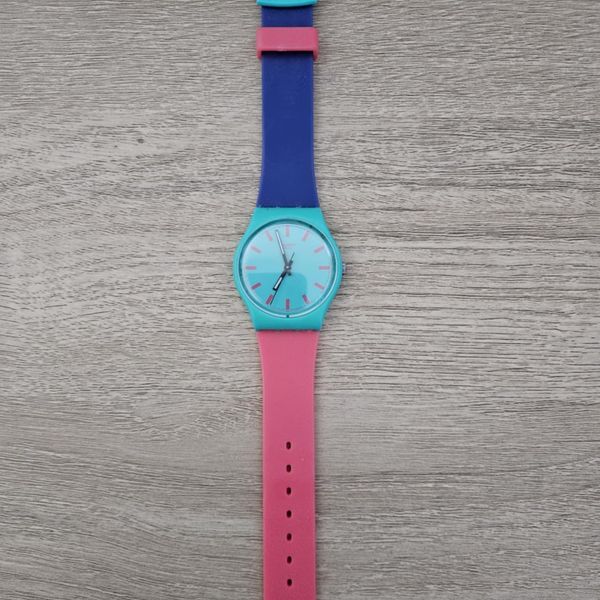 Rubber Swatch Watch (Boxed) (Water Resistant) (Needs new battery ...