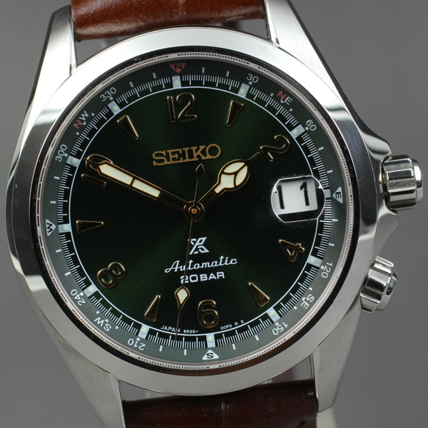 [MINT / Box Paper] SEIKO Alpinist SBDC091 6R35-00E0 Green Automatic ...