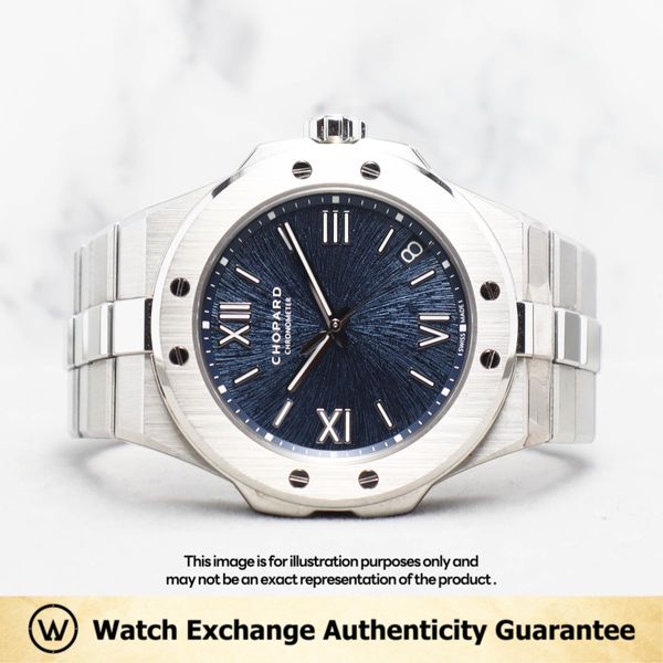 New Jul 2024 Chopard Alpine Eagle Bracelet 298600-3001 Blue Dial ...