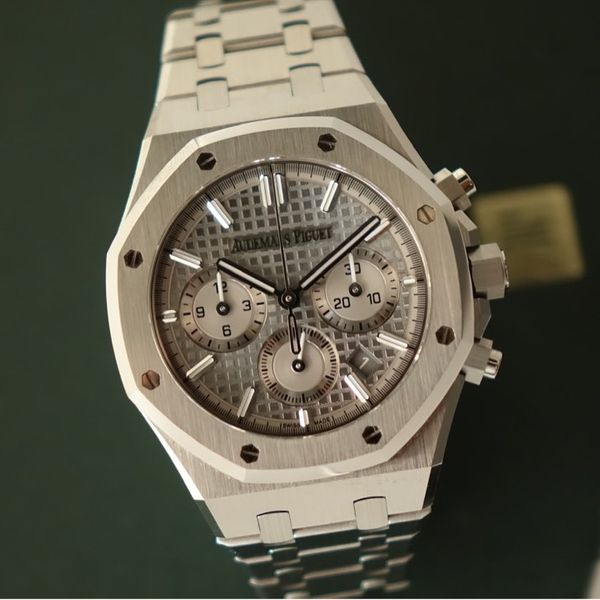 Audemars Piguet Royal Oak Chronograph 26715ST Grey dial 38mm ...