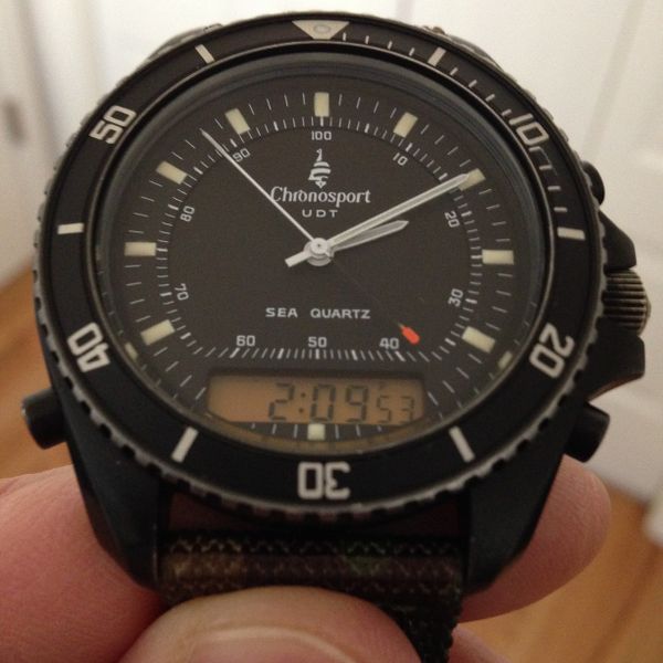 FS: Chronosport UDT IIa - 80s Vintage Analog Digital Dive Watch $850 ...