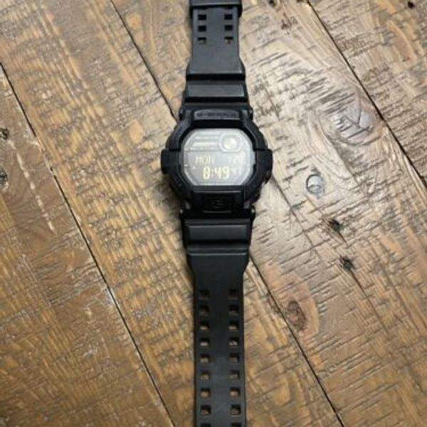 Casio GD350-1B Men's G-Shock Black Digital Dial World Time Vibration ...