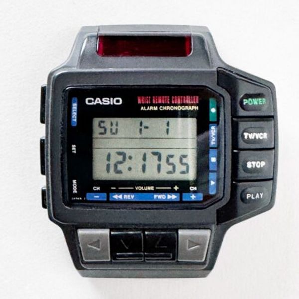 Vintage Casio CMD-10 Digital Wrist Watch TV IR Remote Control Made In ...