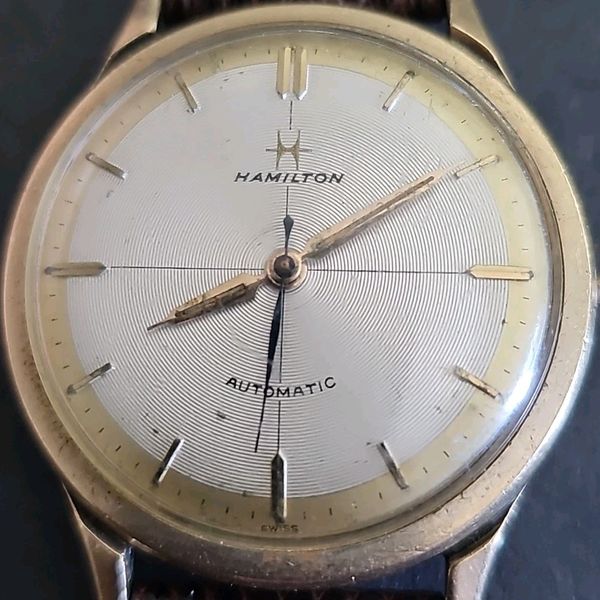 Vintage 1950s Hamilton 667 Automatic 10K Gold Filled Men's Watch ...
