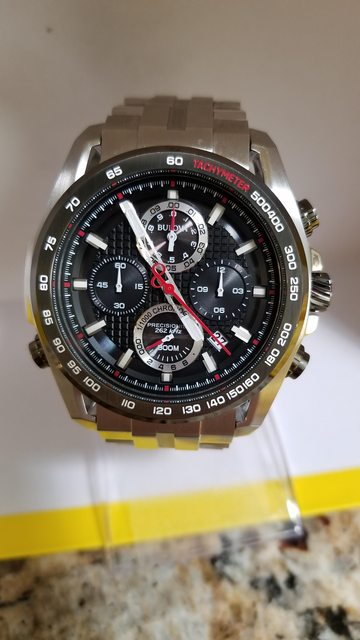 FS: BULOVA PRECISIONIST UHF TACHYMETER CHRONO | WatchCharts Marketplace