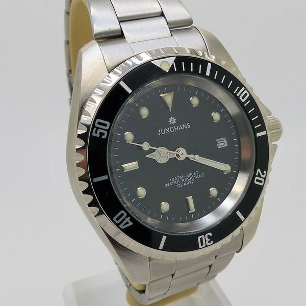 Junghans Divers 100m Vintage Quartz Watch Circa 1990's Ref: 31/3030.44 ...